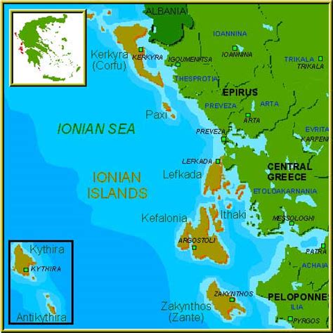 Ionian Sea Map Marine Regions · Italy Ionian Sea Msfd Marine