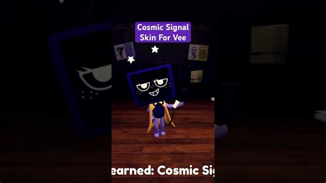 🌈 Dandys World New Skin For Vee “cosmic Signal” Roblox Youtube