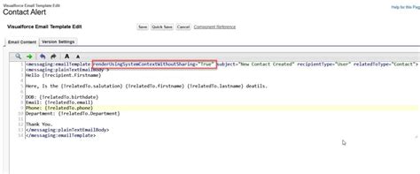 create visualforce email template in salesforce