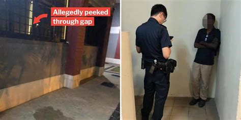 Man In Hougang Allegedly Tries Peeping Into Room Through Drawn Blinds Police Alerted