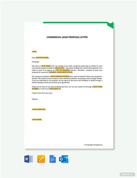 Editable Lease Templates In Word To Download