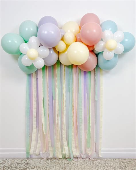 Daisy Balloon Garland Daisy Flower Balloon Groovy Party Daisy Party Boho Daisy Retro Balloons