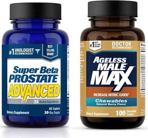 Super Beta Prostate Advanced Prostate Support And Ageless Male Max Nitric Oxide