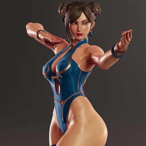 Chun Li Swimsuit Etsy