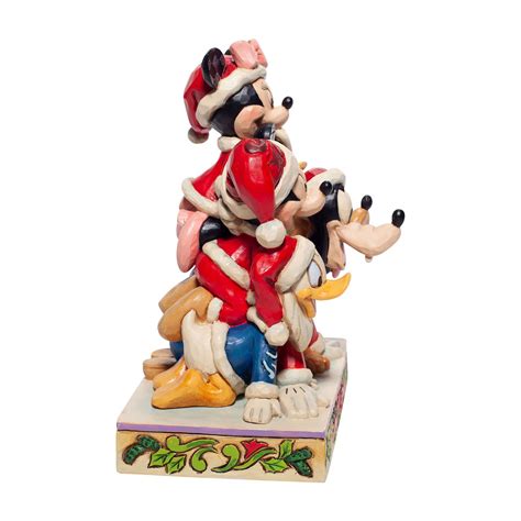 Disney Traditions By Jim Shore Christmas Mickey And Friends Pyramid