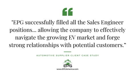 Ev Sales Engineer Recruitment Epg