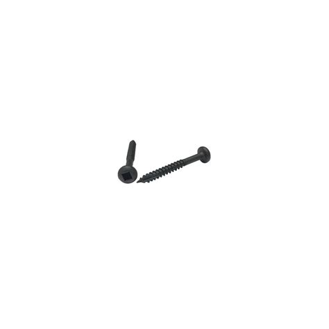 6 X 1 12 In Pan Head Square Drive Black Pocket Hole Screw Bpsa06112s2f