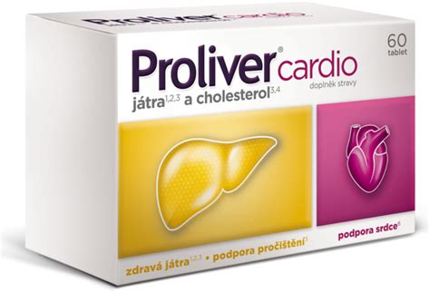 Proliver Cardio 60 Tablet Od 234 Kč Heurekacz