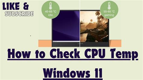How To Check CPU Temp Windows YouTube