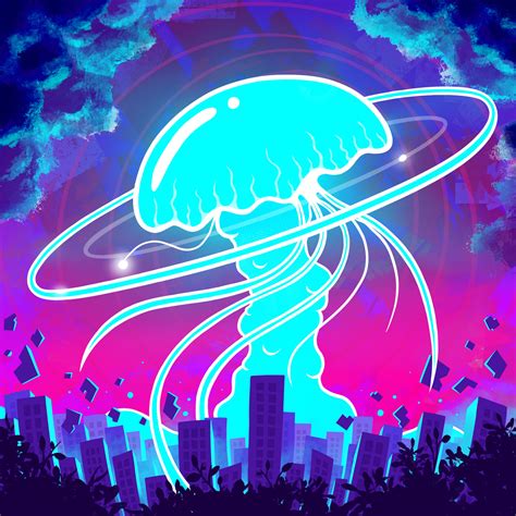 Artstation Neon Explosion