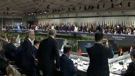World Leaders Gather At Ukraine Peace Summit