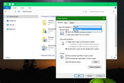 Make Explorer Open Libraries Instead Of Quick Access In Windows 10