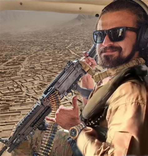 Brandon Herrera During His Deployment R Unsubscribepodcast