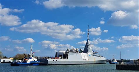 Next Step For French Navy First Fdi Frigate Amiral Ronarch