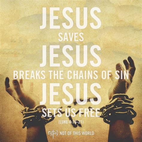 Jesus Breaking Chains