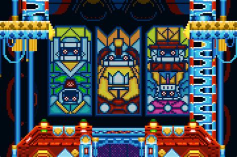 Steel Cortex Pixel Art Of Titanic Monarch Zone Act 2 R Sonicthehedgehog