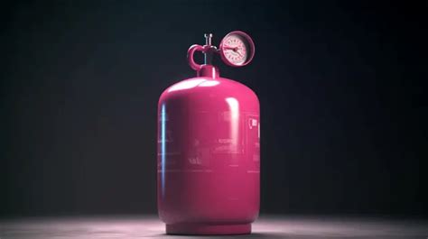 3d Render Of White Background With Gas Pipelines And Valves Gas