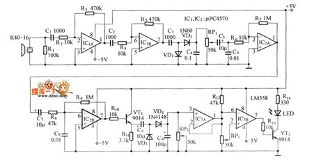 The Moving Object Detector Circuit Measuringandtestcircuit