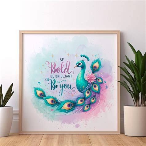 Inspirational Quote Peacock Png Beautiful Peacock  Clipart