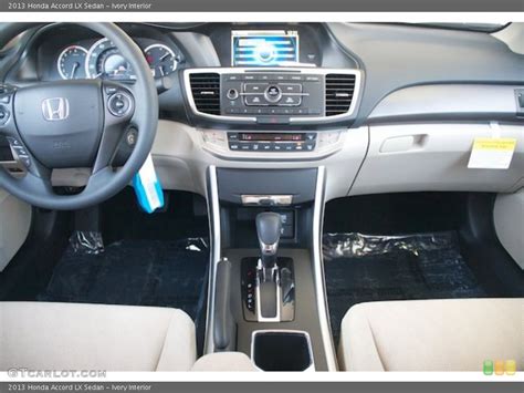 Ivory Interior Dashboard For The 2013 Honda Accord Lx Sedan 71529547