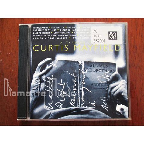 A Tribute To Curtis Mayfield Cd Importado Eric Clapton Lenny Kravitz