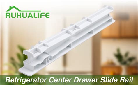 Ruhualife Ruhualife Refrigerator Center Drawer Slide Rail