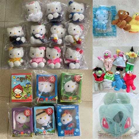 Hello Kitty Sesame Street Bulbasaur Collectibles Hobbies And Toys Toys And Games On Carousell