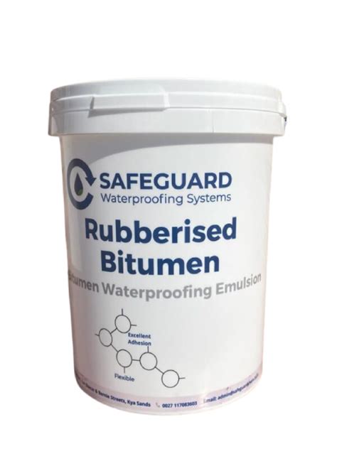 Rubberised Bitumen Welcome To Safeguard