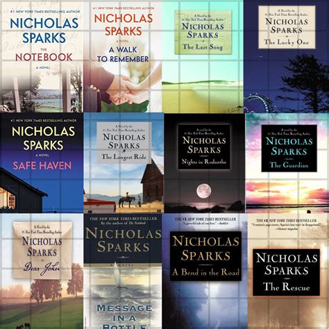 Nicholas Sparks Book Covers