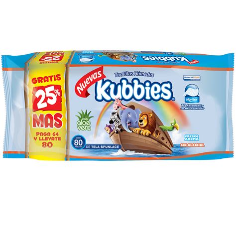 Kubbies Con 80 Toallitas Humedas Farmacia Calderon