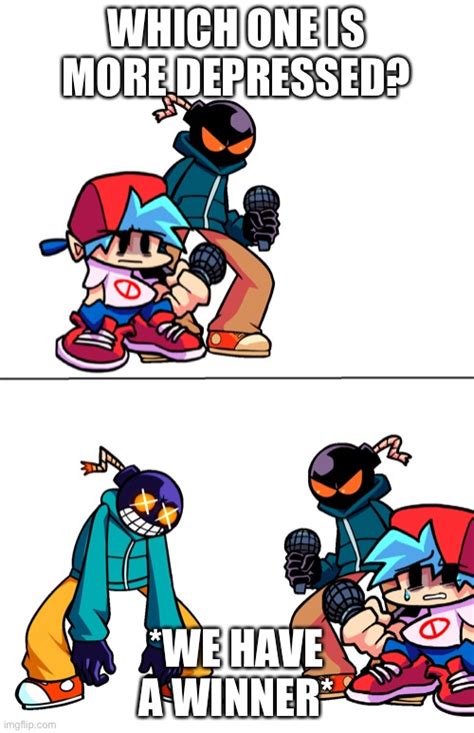Fnf Whitty And Depressed Bf Memes Imgflip