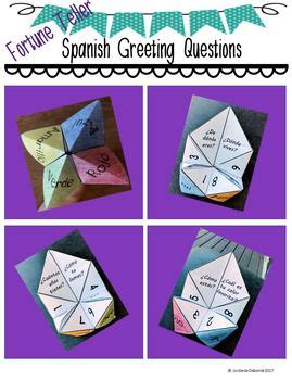 Introduction Greetings Fortune Teller In Spanish Spanish Fortune