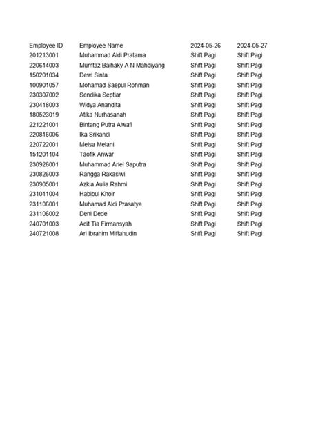 20240528045816 2077880 Export Shift Attendance Pdf