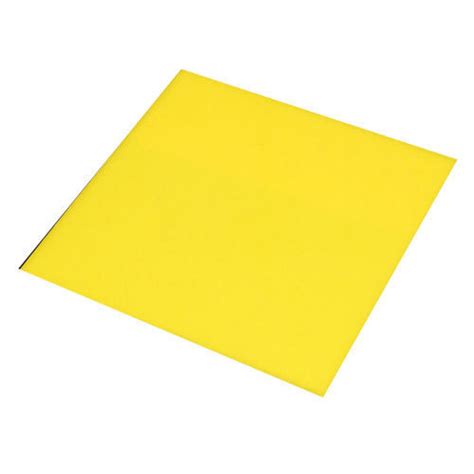 Yellow Acrylic Plastic Sheet At ₹ 100square Feet Colored Plastic