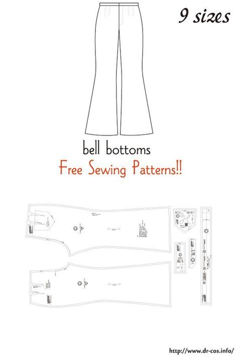 Bell Bottoms Free Sewing Patterns Artofit