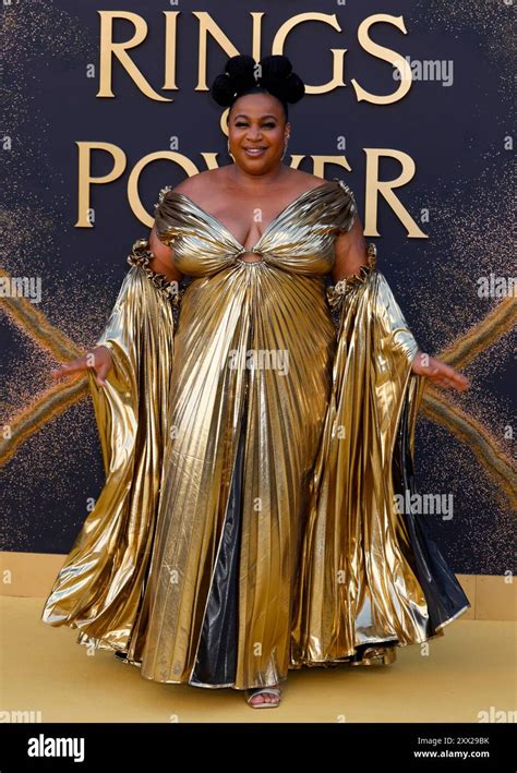 London Uk 20th Aug 2024 Sophia Nomvete Attends The Lord Of The