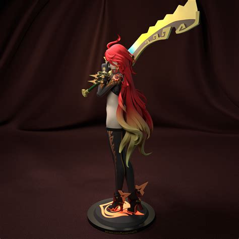 Mavuika From Genshin Impact 3d Model 3d Printable Cgtrader