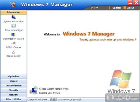 Windows 7 Manager Download