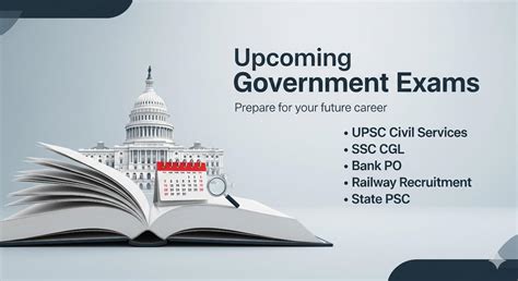 Upcoming Government Exams In 2026 Complete List