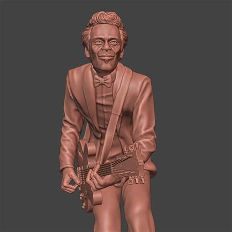 Stl File Chuck Berry 3rprinting・model To Download And 3d Print・cults