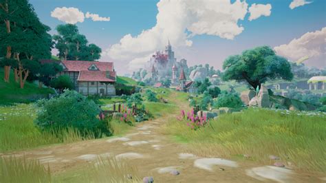 Ue风格化场景（找unity地编工作） 原创地编 场景作品 微元素