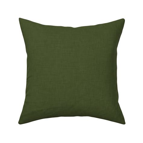 Solid Forest Green Complementary Color Fabric Spoonflower