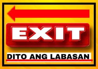 Mga Paalala And Signages For New Normalpptx
