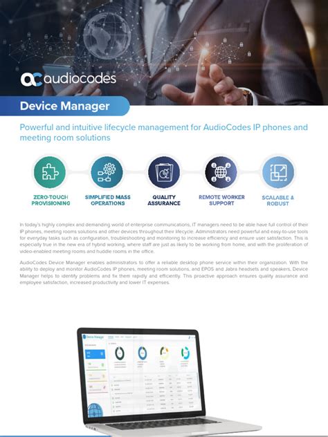 audiocodes device manager pdf computer network computing