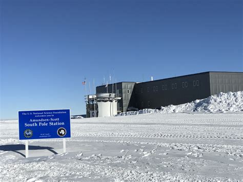 South Pole Station Elevation