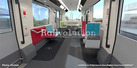 Interior Design For The Future Line 18 Metro Trains Of The Île De