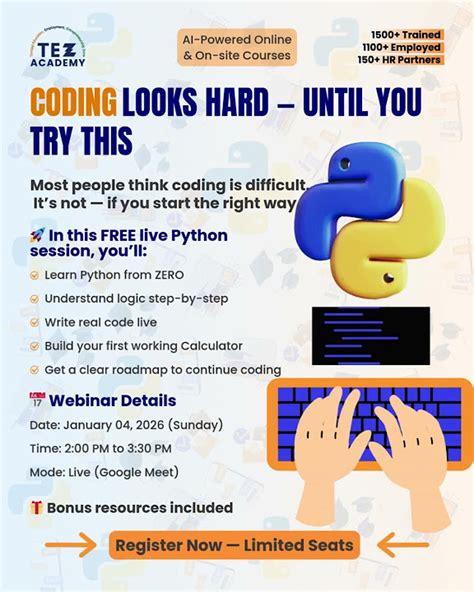 🐍 Python 101 Free Live Webinar Youtube