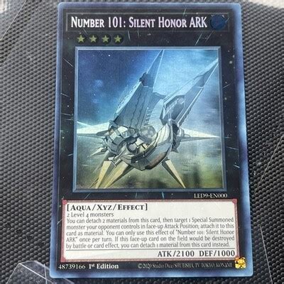 Yahooオークション 遊戯王 Tcg Number 101 Silent Honor Ark Led9 E