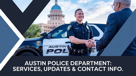 Austin Police Department Services Updates And Contact Info
