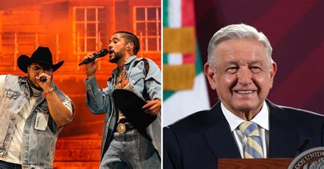 Amlo Agradece A Bad Bunny Y Grupo Frontera Por Permitir Usar Su Canción